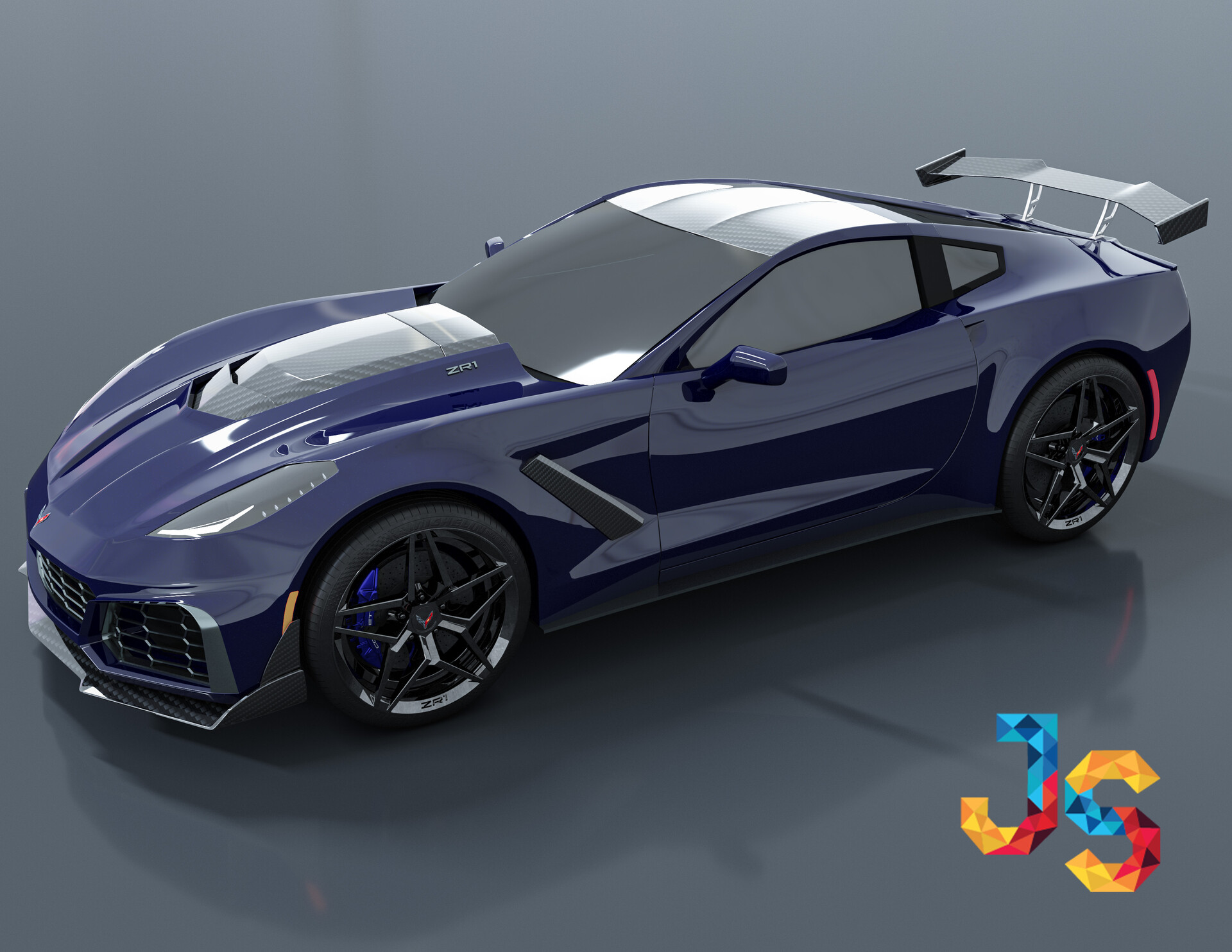 ArtStation - 2019 Chevrolet Corvette ZR1