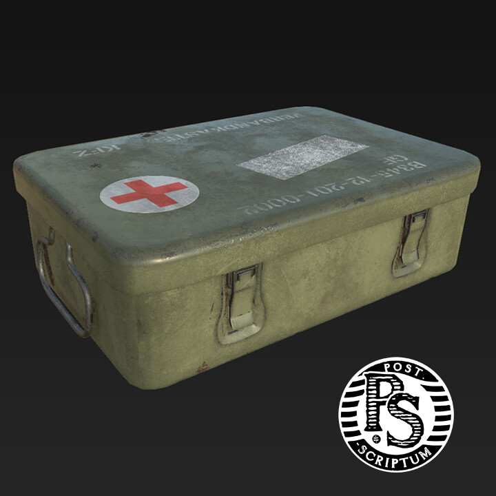 ArtStation - WW2 German MediKit