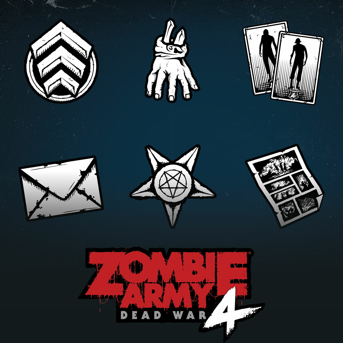 ArtStation - Zombie Army 4 Dead War Icons