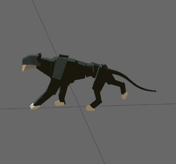 ArtStation - Tiger Walk Cycle Practice