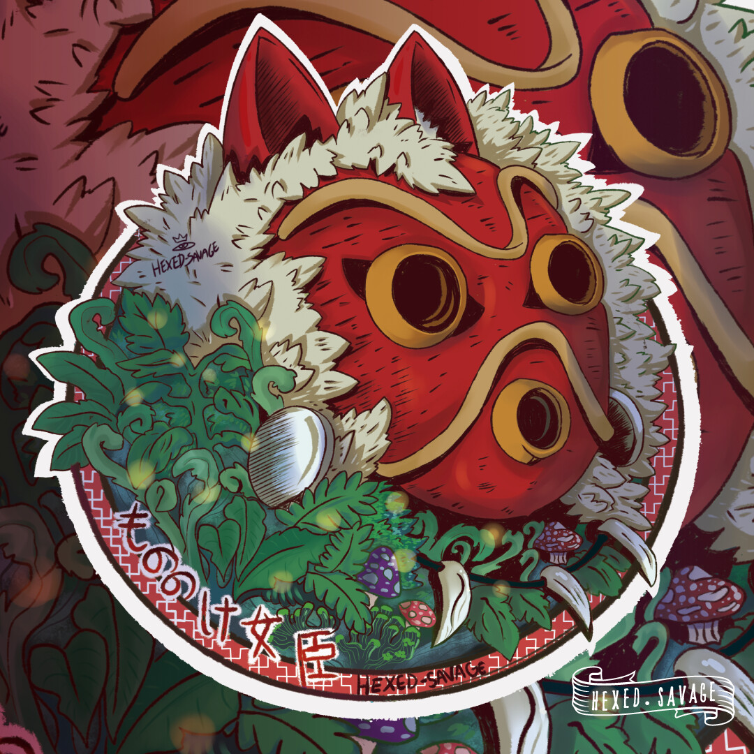 ArtStation - Mononoke Hime