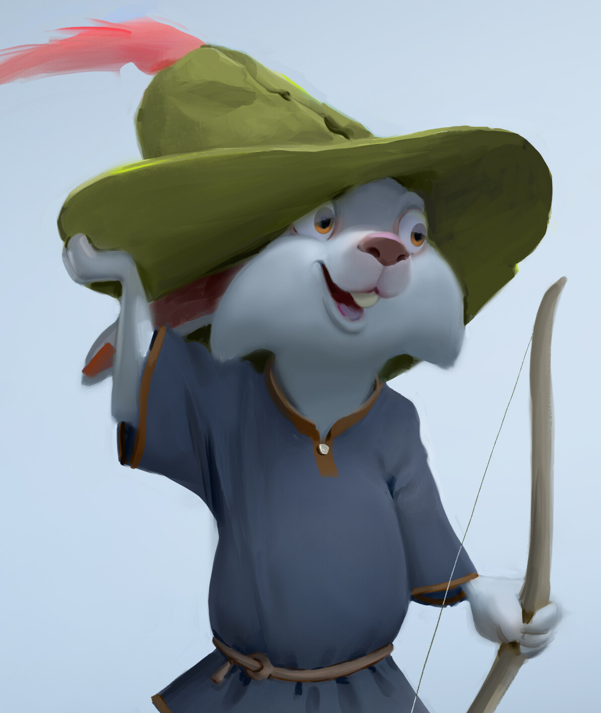 ArtStation - Rabbit (Robin Hood), Maxim Shagovikov