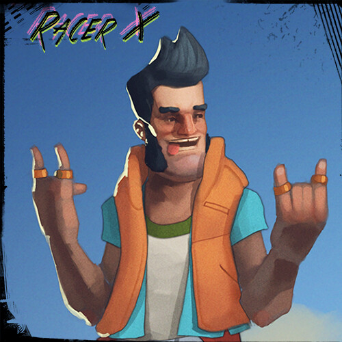 ArtStation - Racer X - Character's style research
