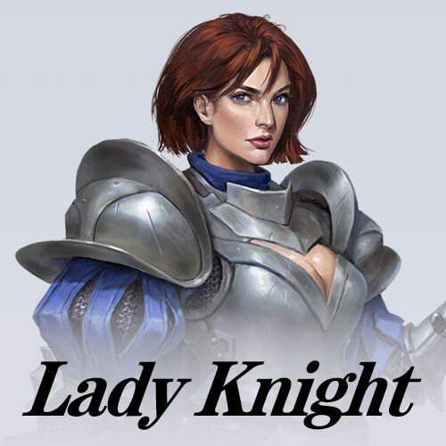 ArtStation - Lady Knight
