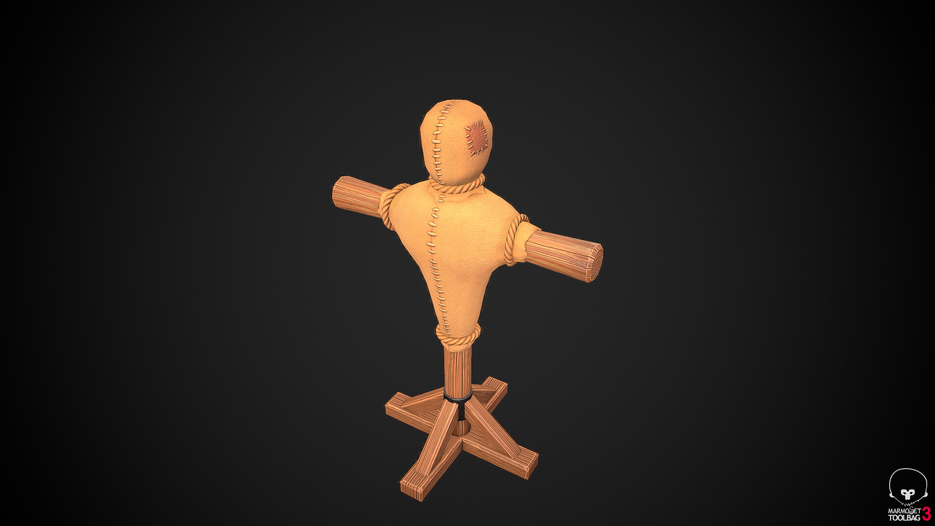 ArtStation - Stylized training dummy