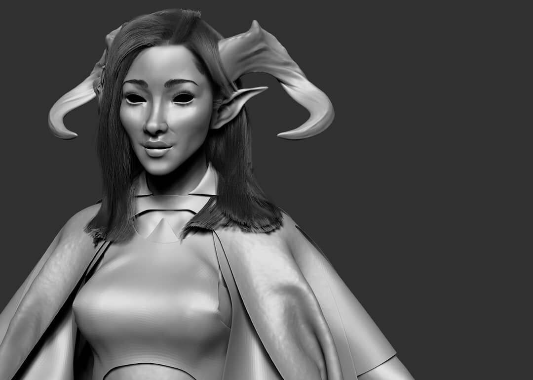 ArtStation - Satyr wip2