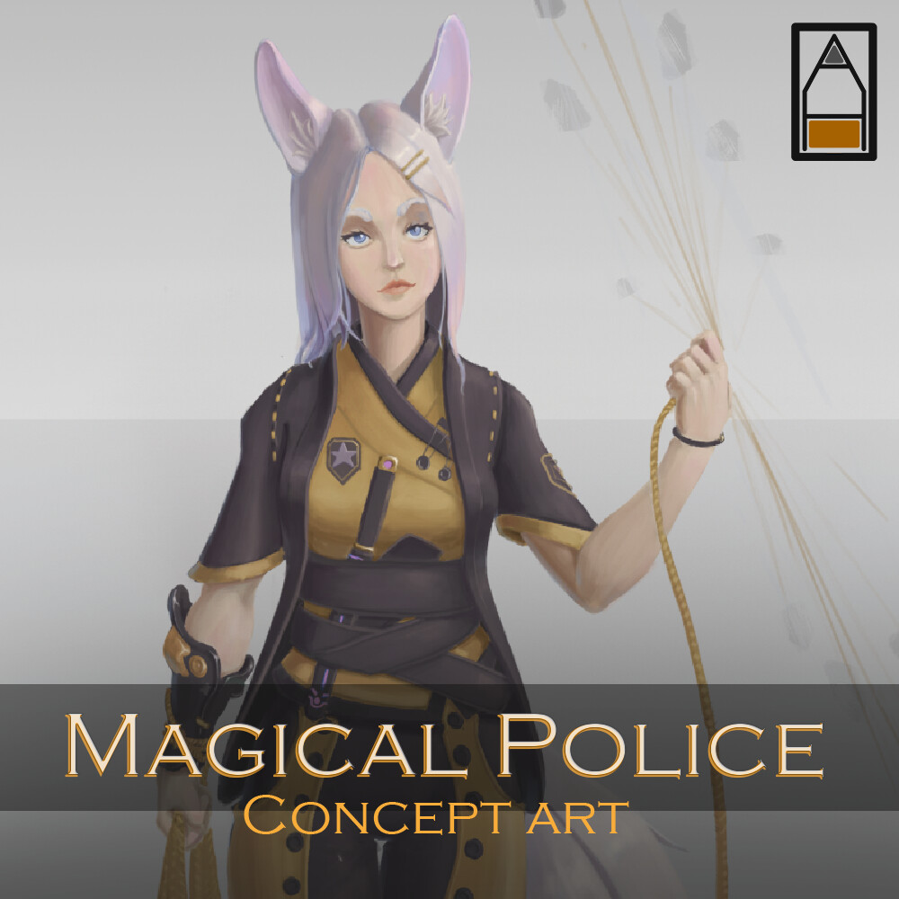 ArtStation - Lisa Lieutenant Police