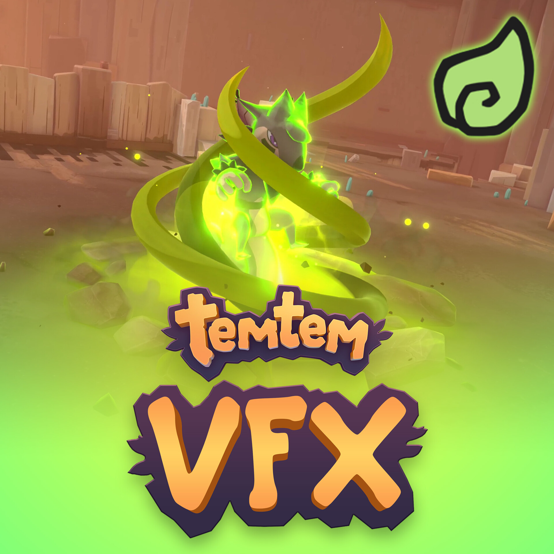 ArtStation - Temtem VFX Reel - Nature Techniques