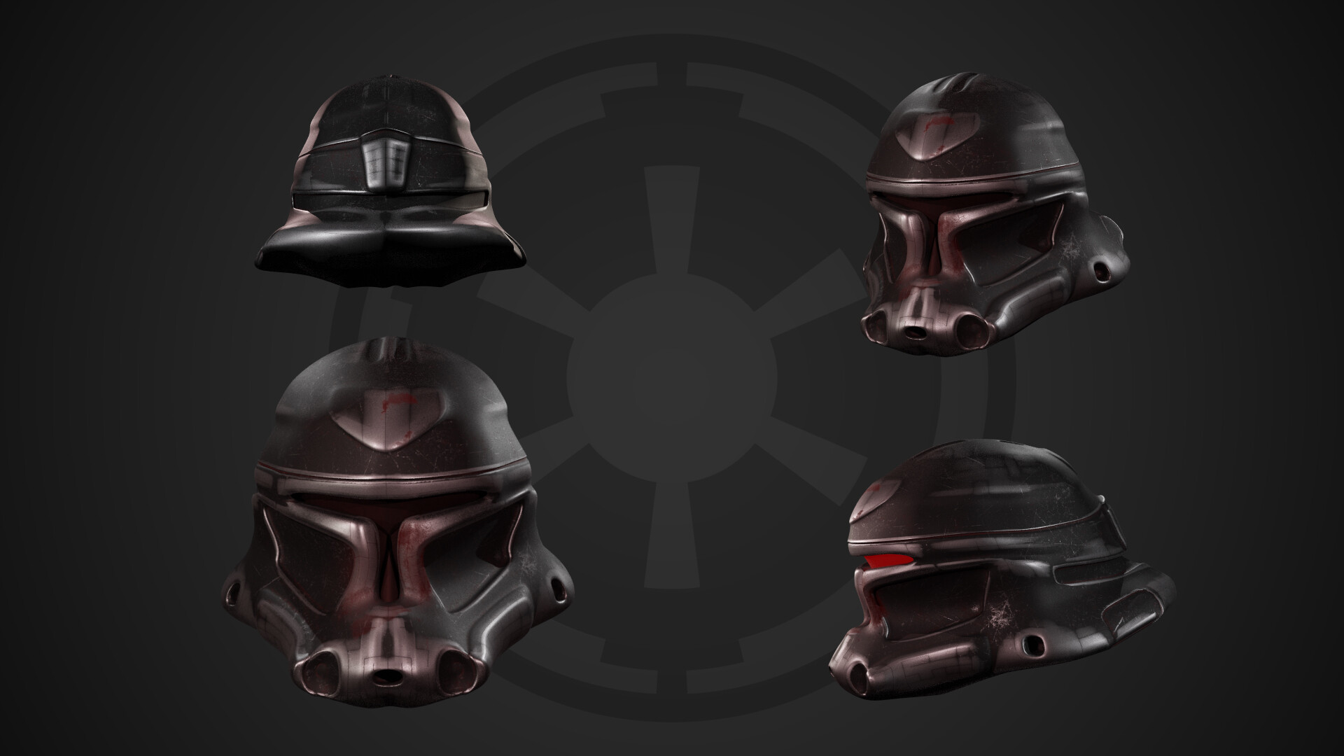 ArtStation - Custom Clone Trooper Helmet
