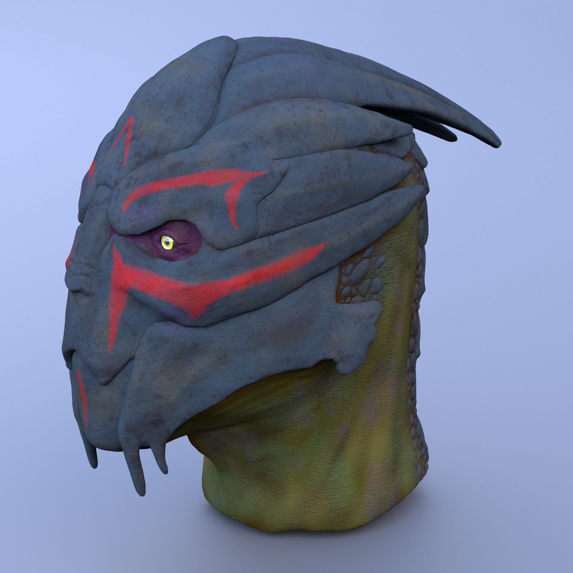 ArtStation - Turian Head