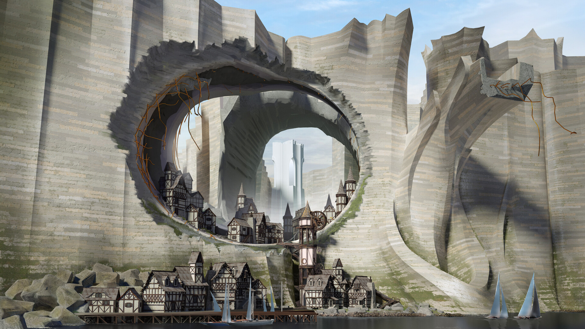 ArtStation - The Hole Concept