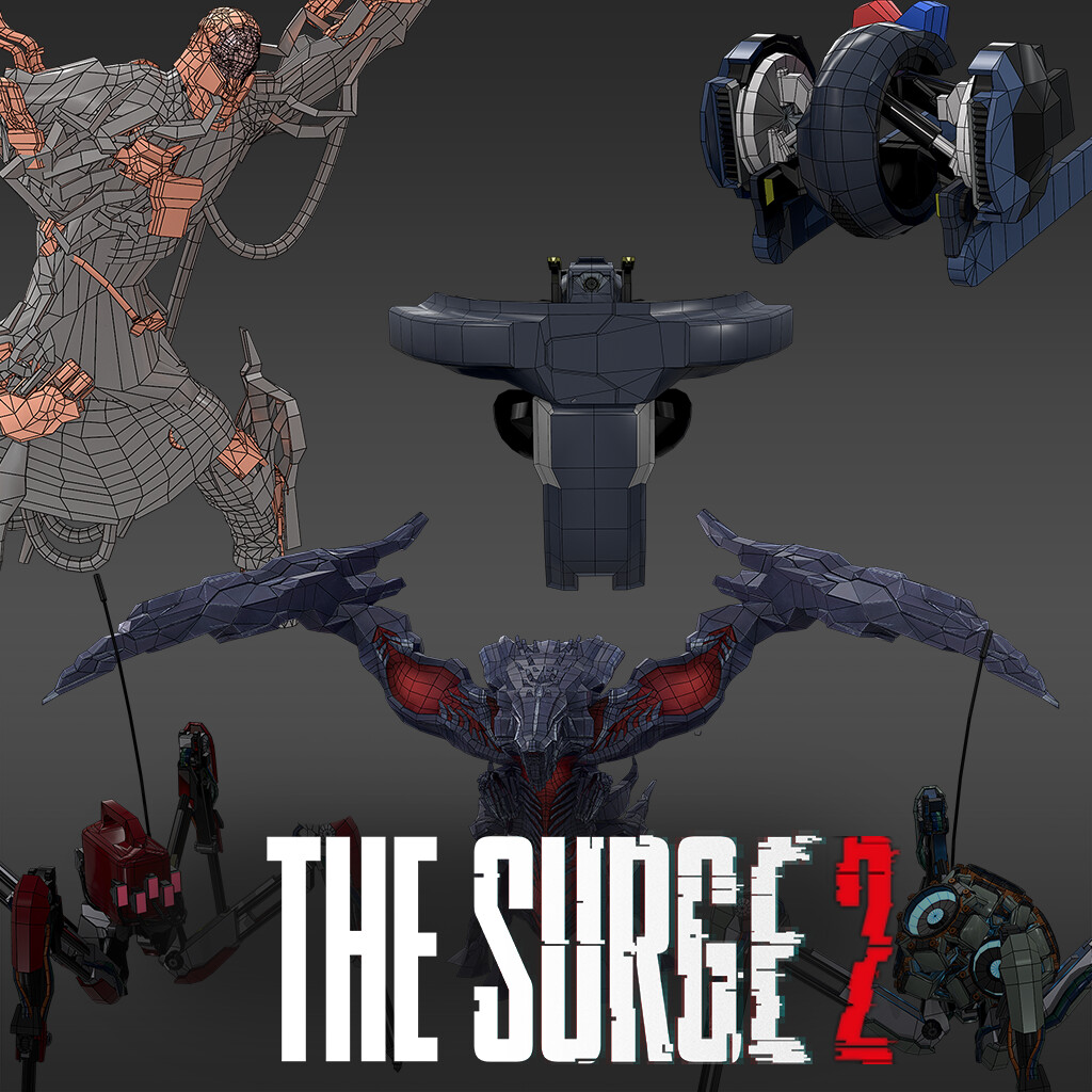ArtStation - The Surge 2 - Characters Prototypes/Whiteboxes