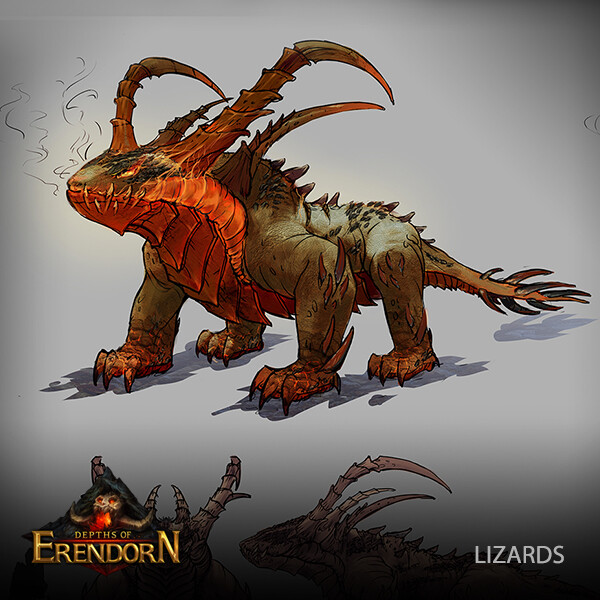 ArtStation - Lizards DoE