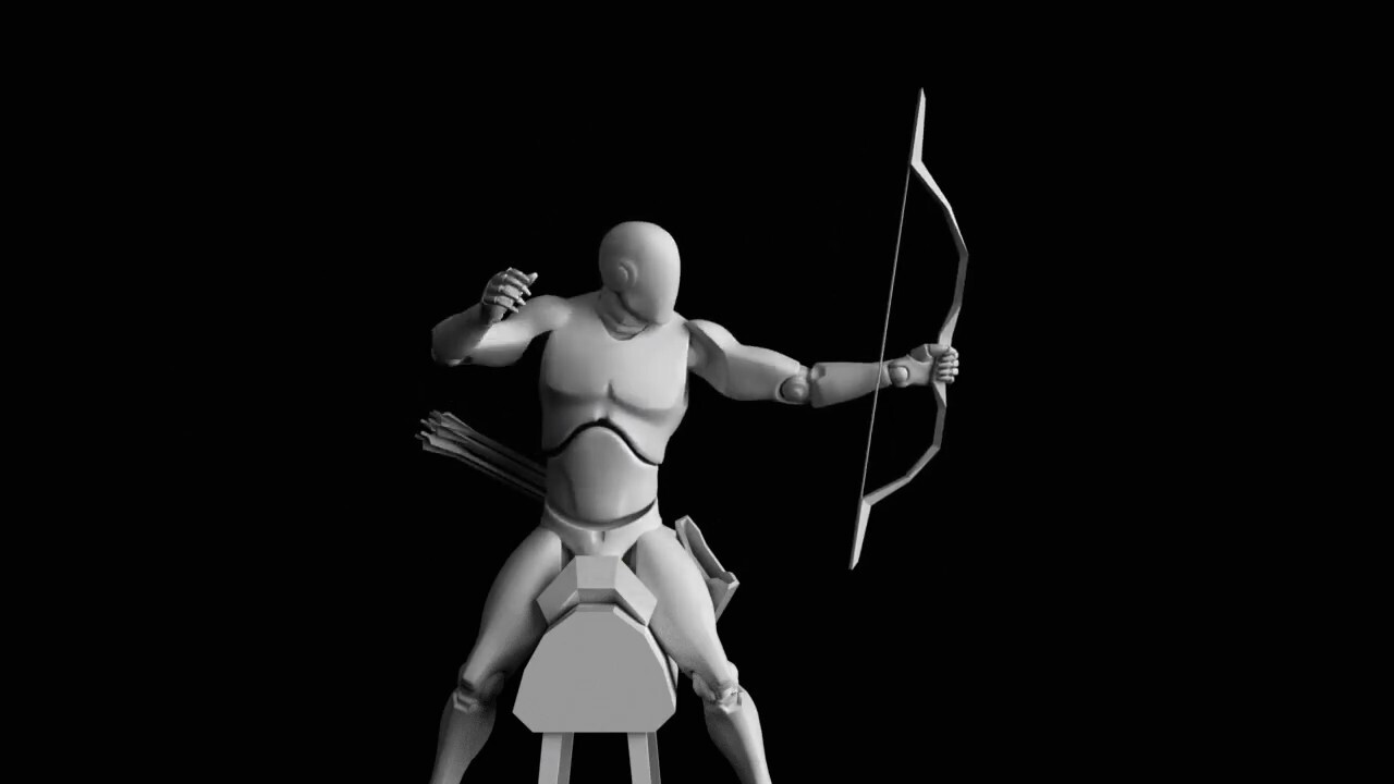 ArtStation - Horse Archery Animation System