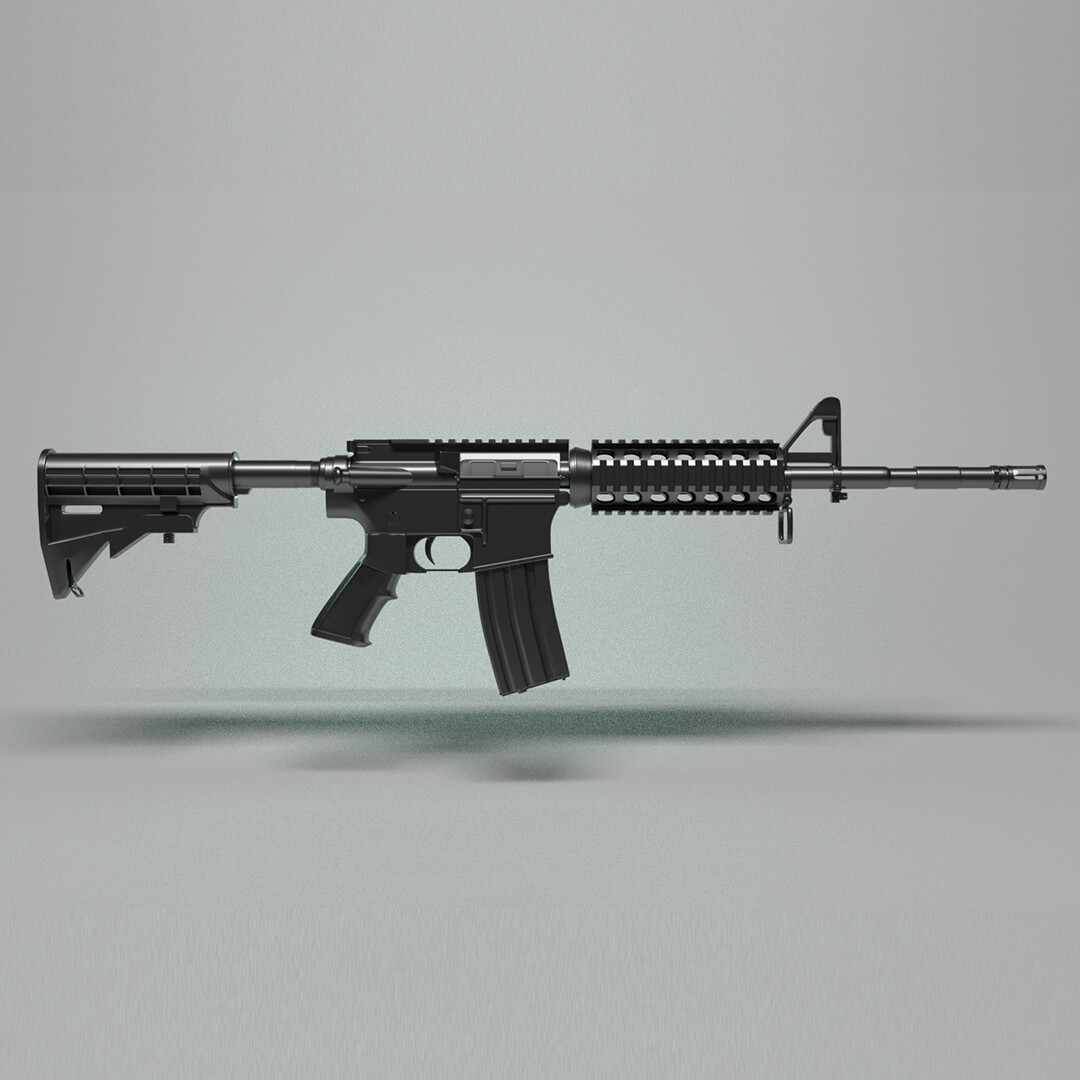 ArtStation - M4 Rifle