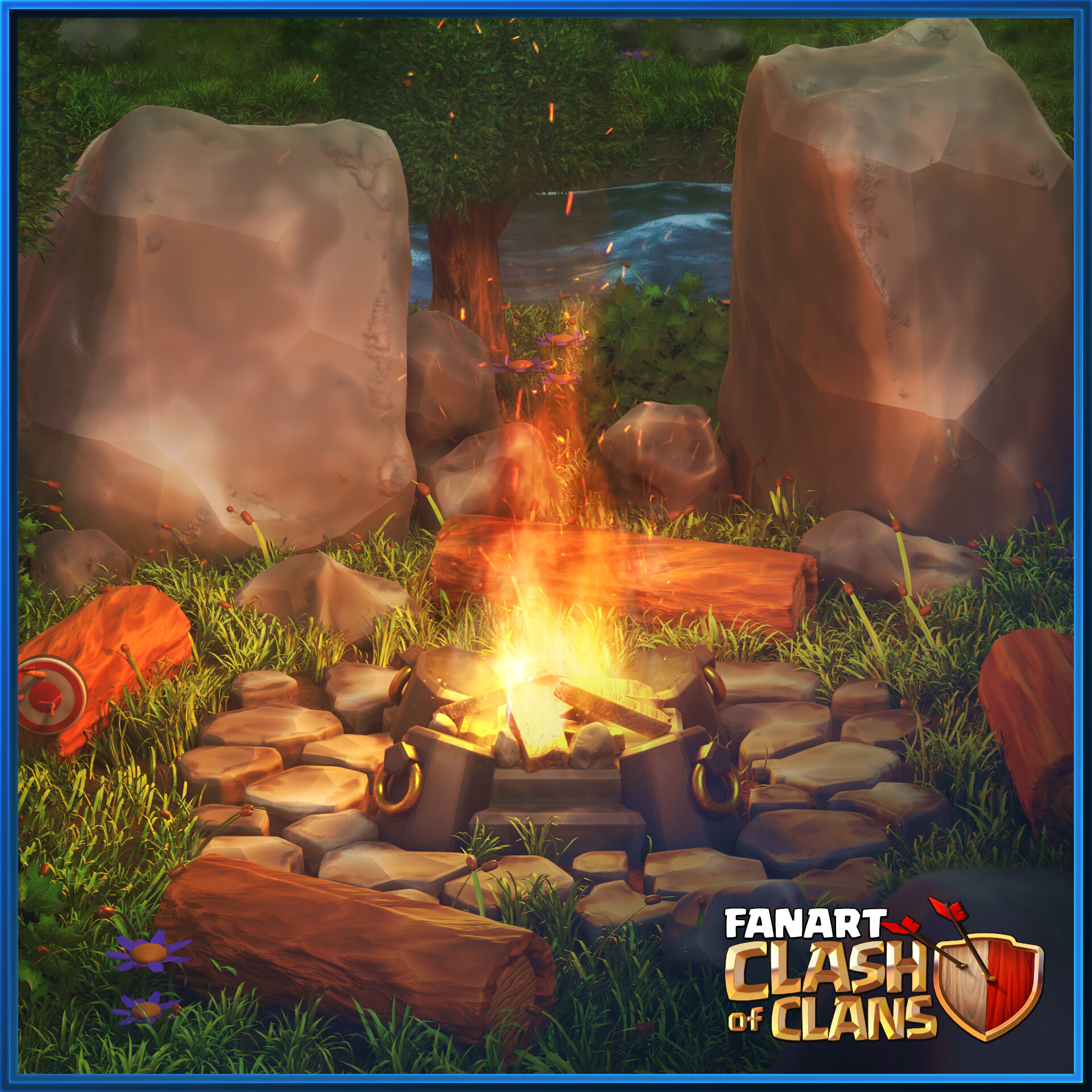 ArtStation - Army Camp