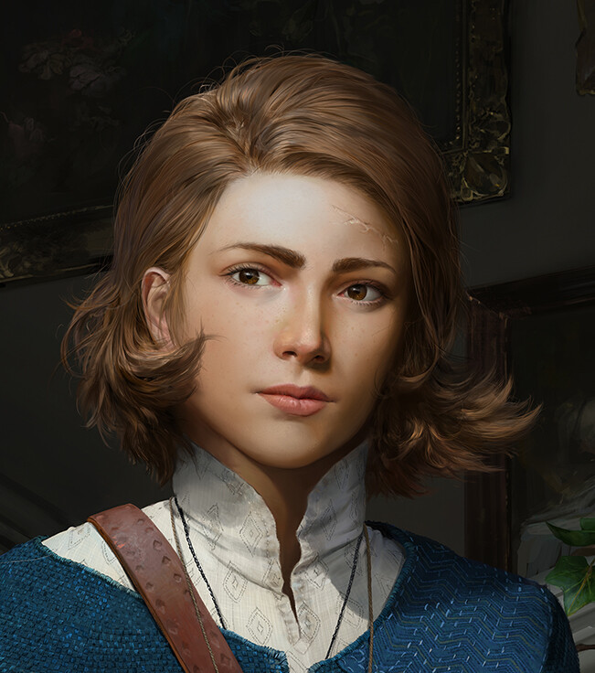 ArtStation - Sybil Portrait