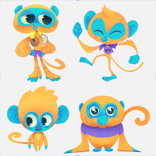 ArtStation - Hugo the monkey