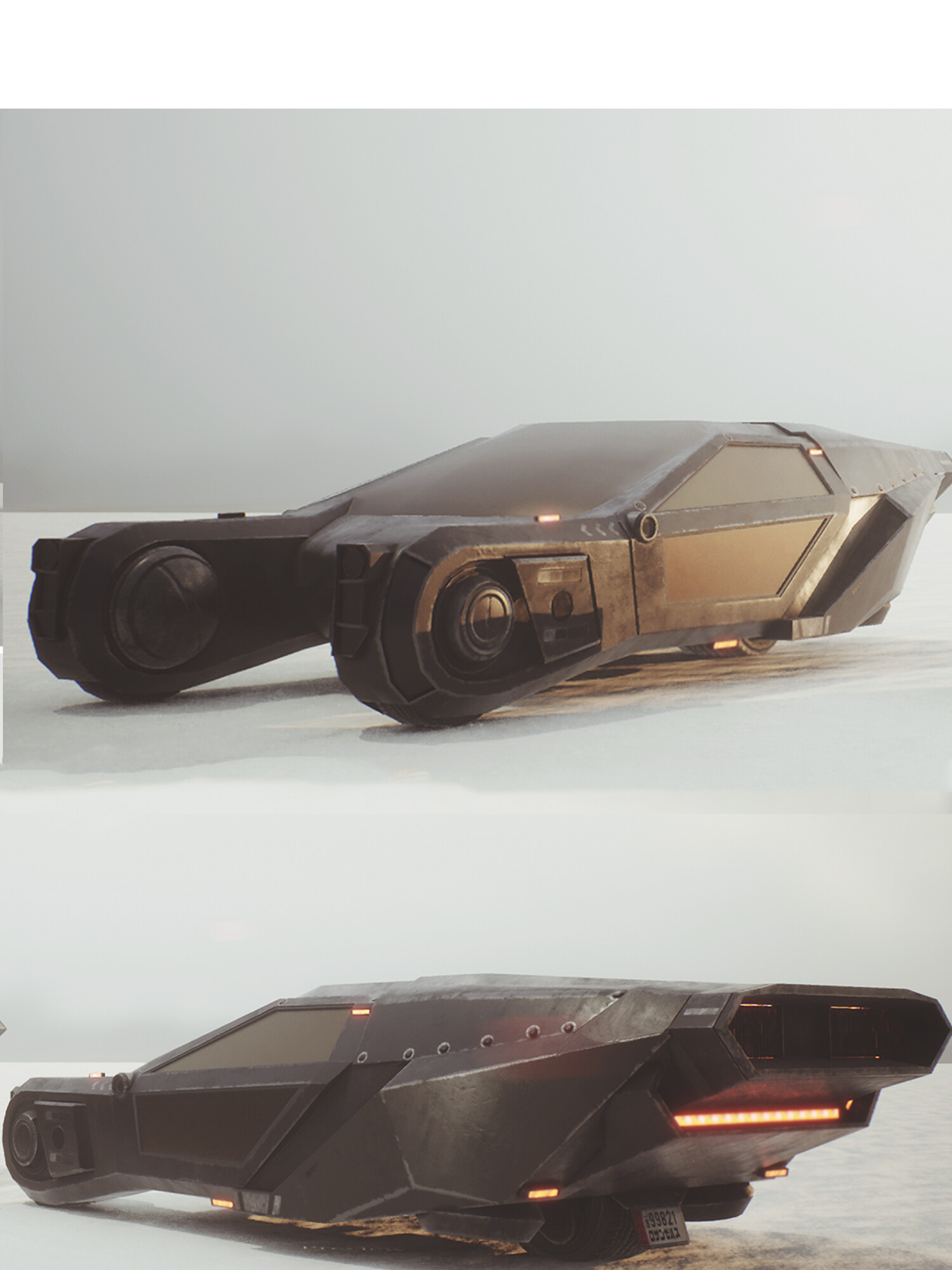ArtStation - Blade runner spinner