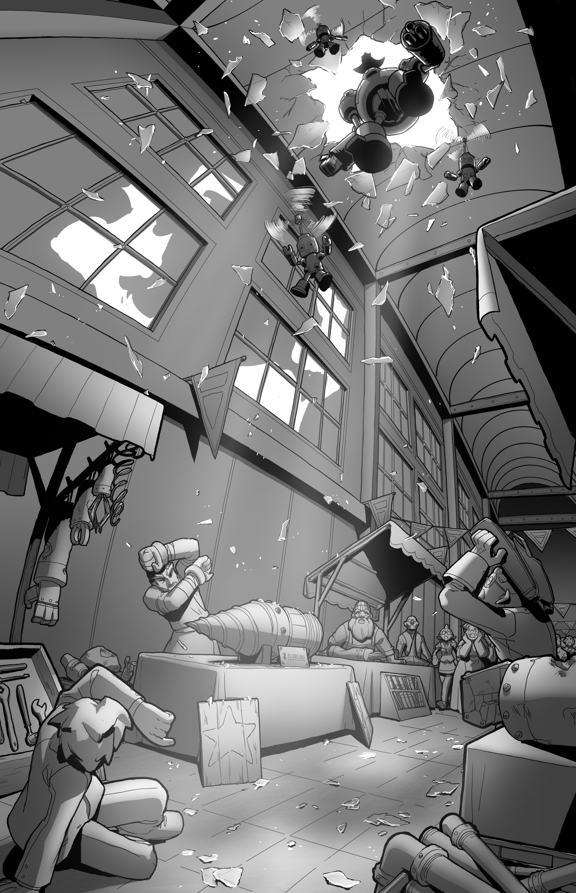 ArtStation - Tron Bonne World Building Project