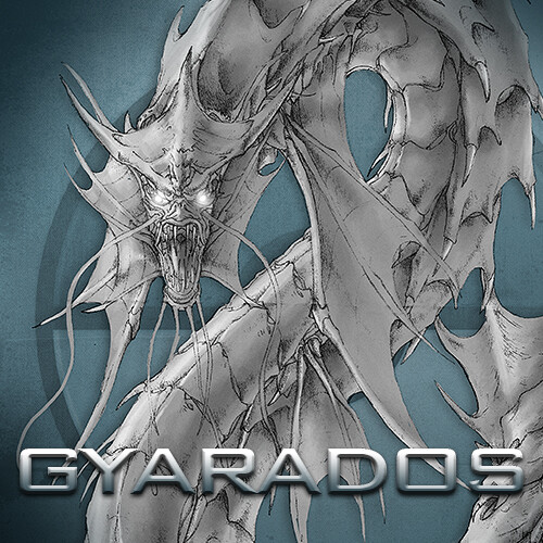 ArtStation - Gyarados | Fan Art