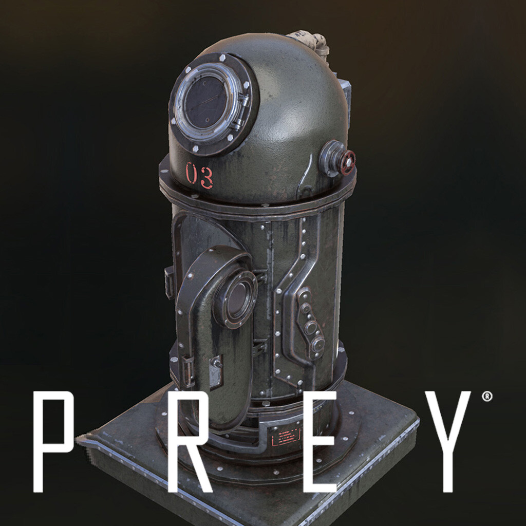 ArtStation - PREY - Containment Human