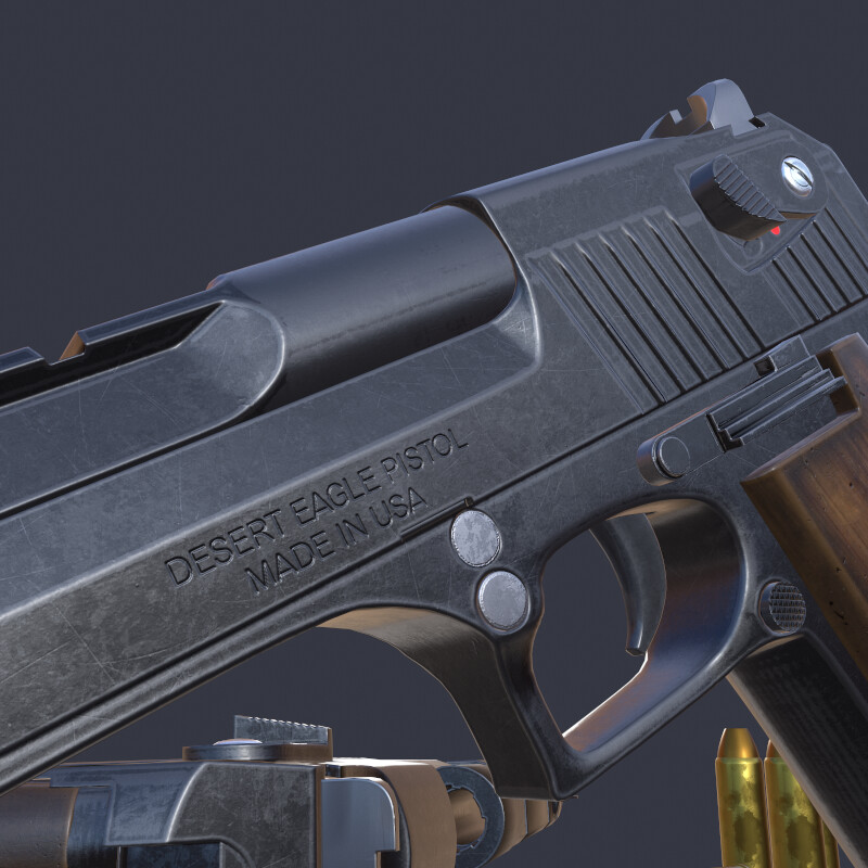 ArtStation - Desert Eagle .50AE