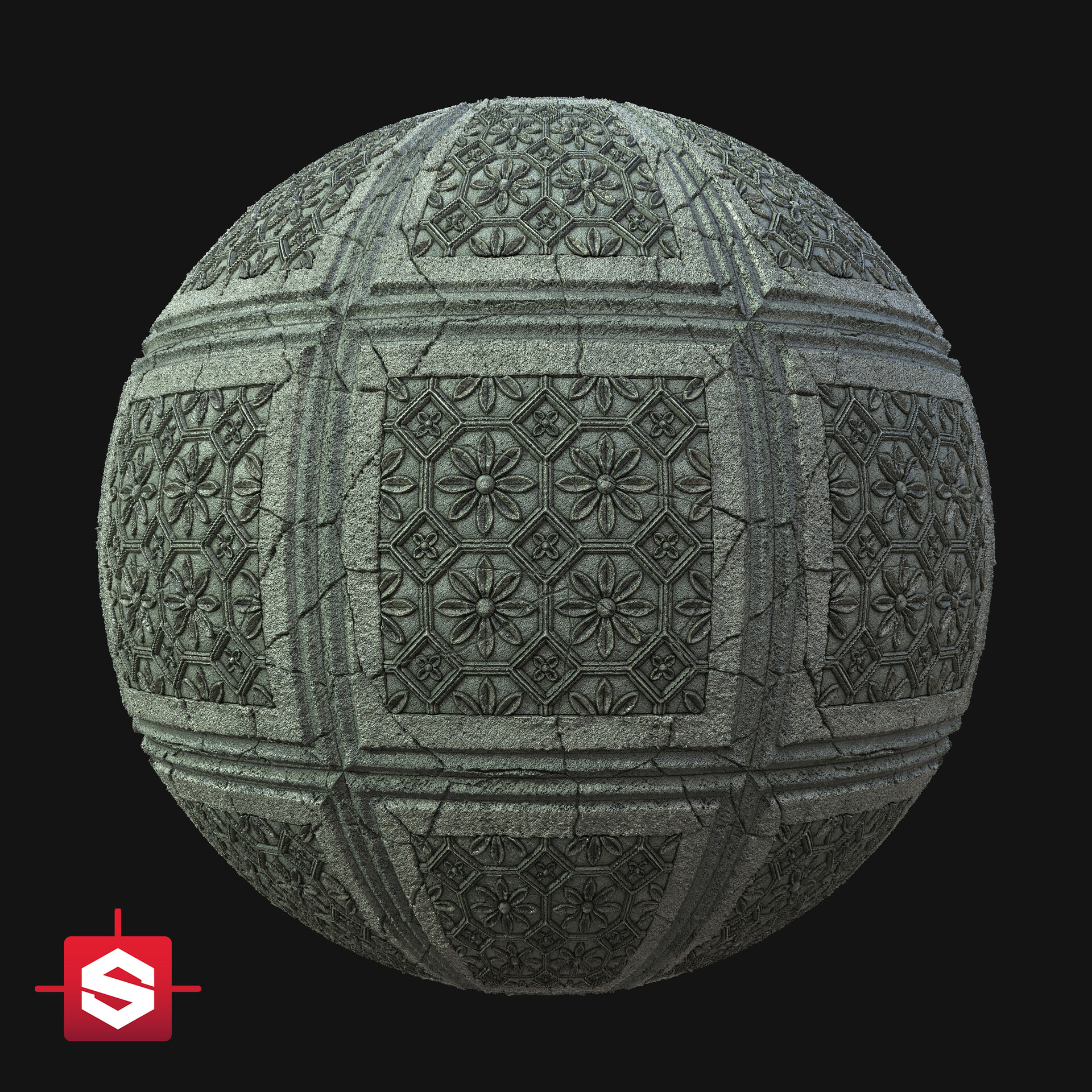 ArtStation - Procedural Rock Plate