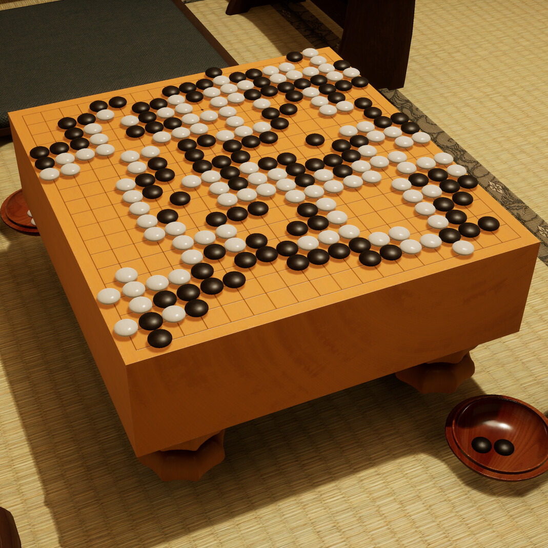 ArtStation - Go Set - 3D Models for Game Engines