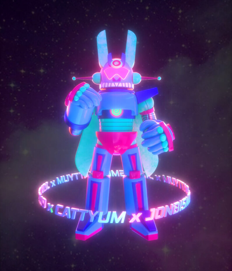 ArtStation - CATTYUM x JONBISMO collab / 𝒀𝑼𝑴𝑩𝑶𝑻𝑻𝑶 🤖🌌🤖 ↪️ @cattyum