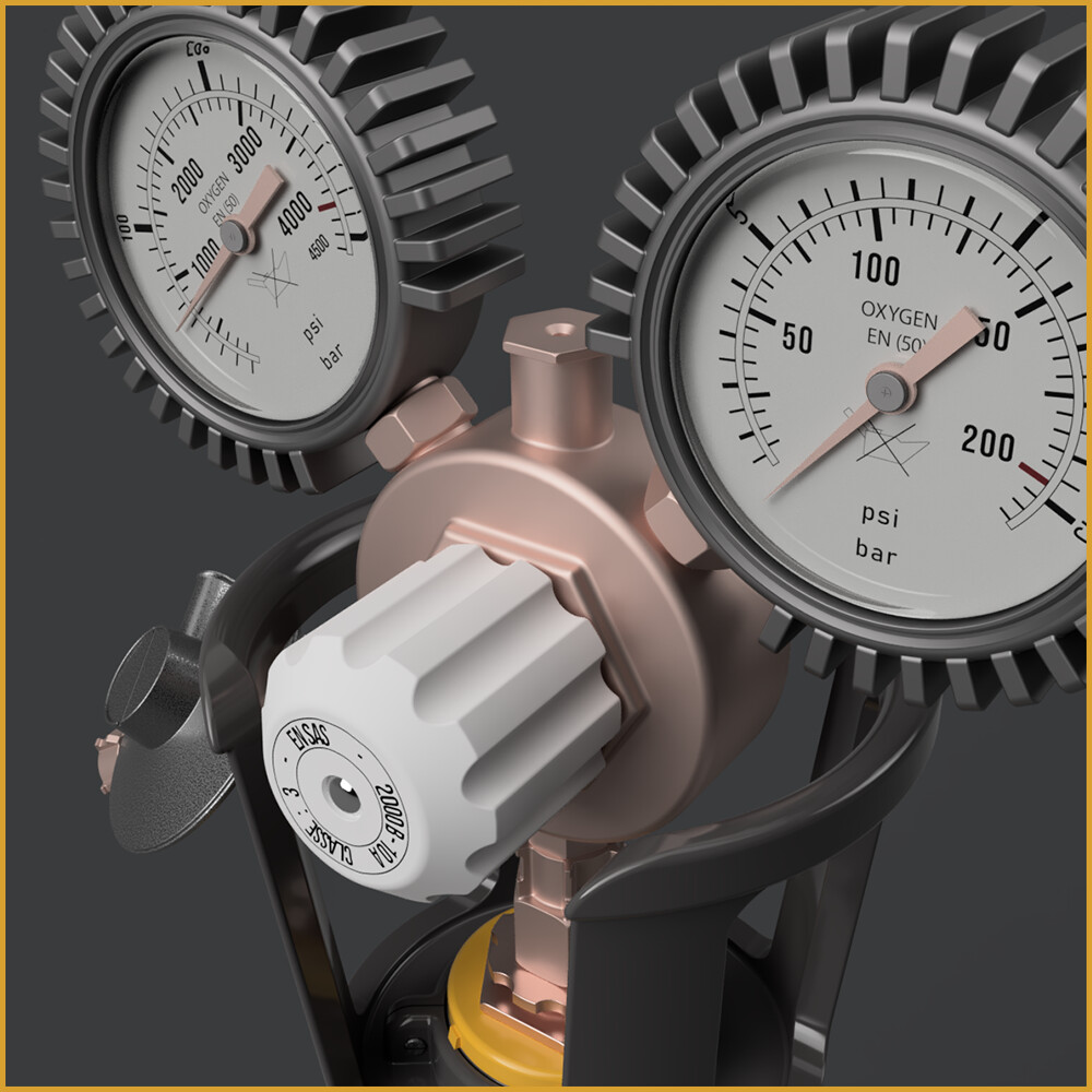 ArtStation - Oxygen manometer