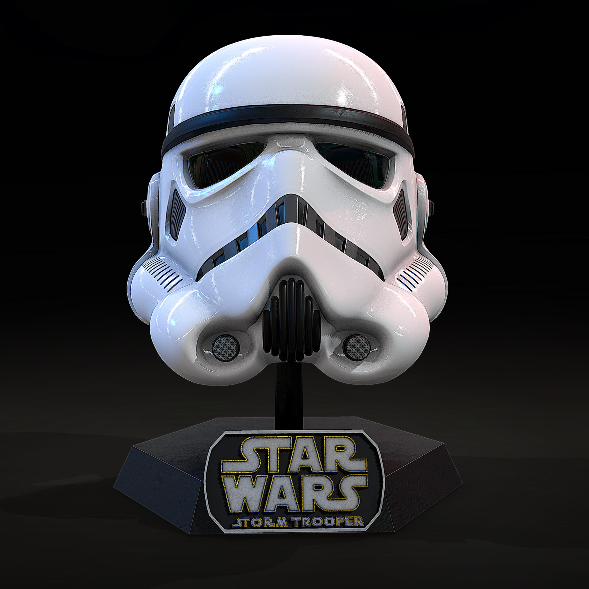 ArtStation - StormTrooper Helmet