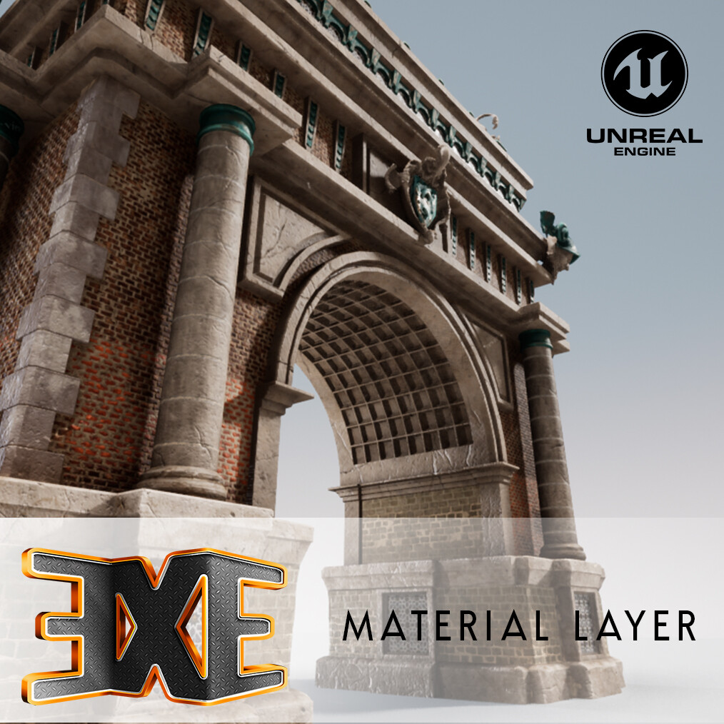 ArtStation - Unreal Material Layer Experiments