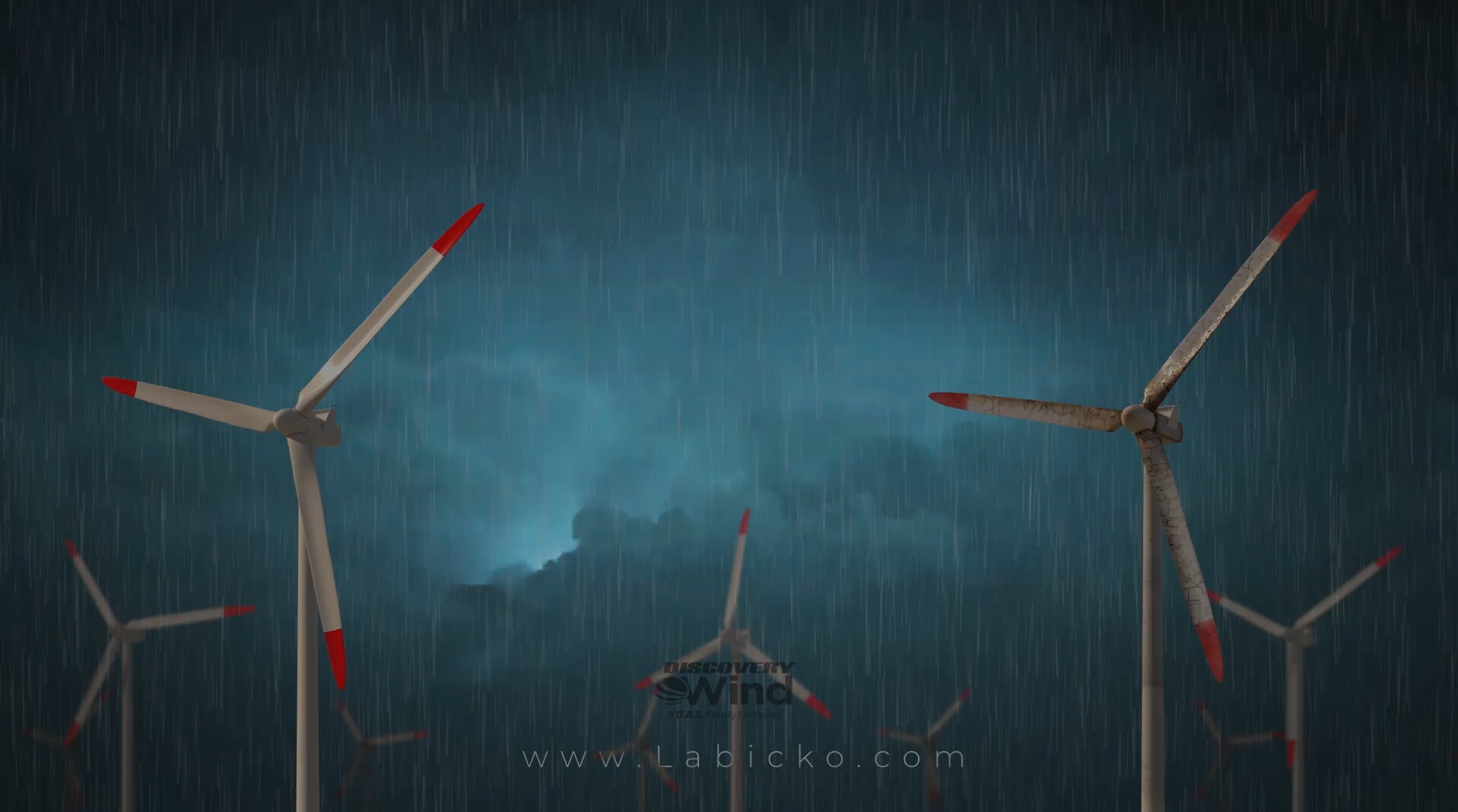 ArtStation - Windmill Cloud Loop Animation