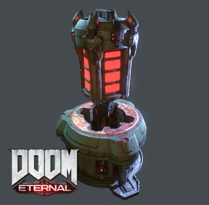 ArtStation - Doom Eternal - Props