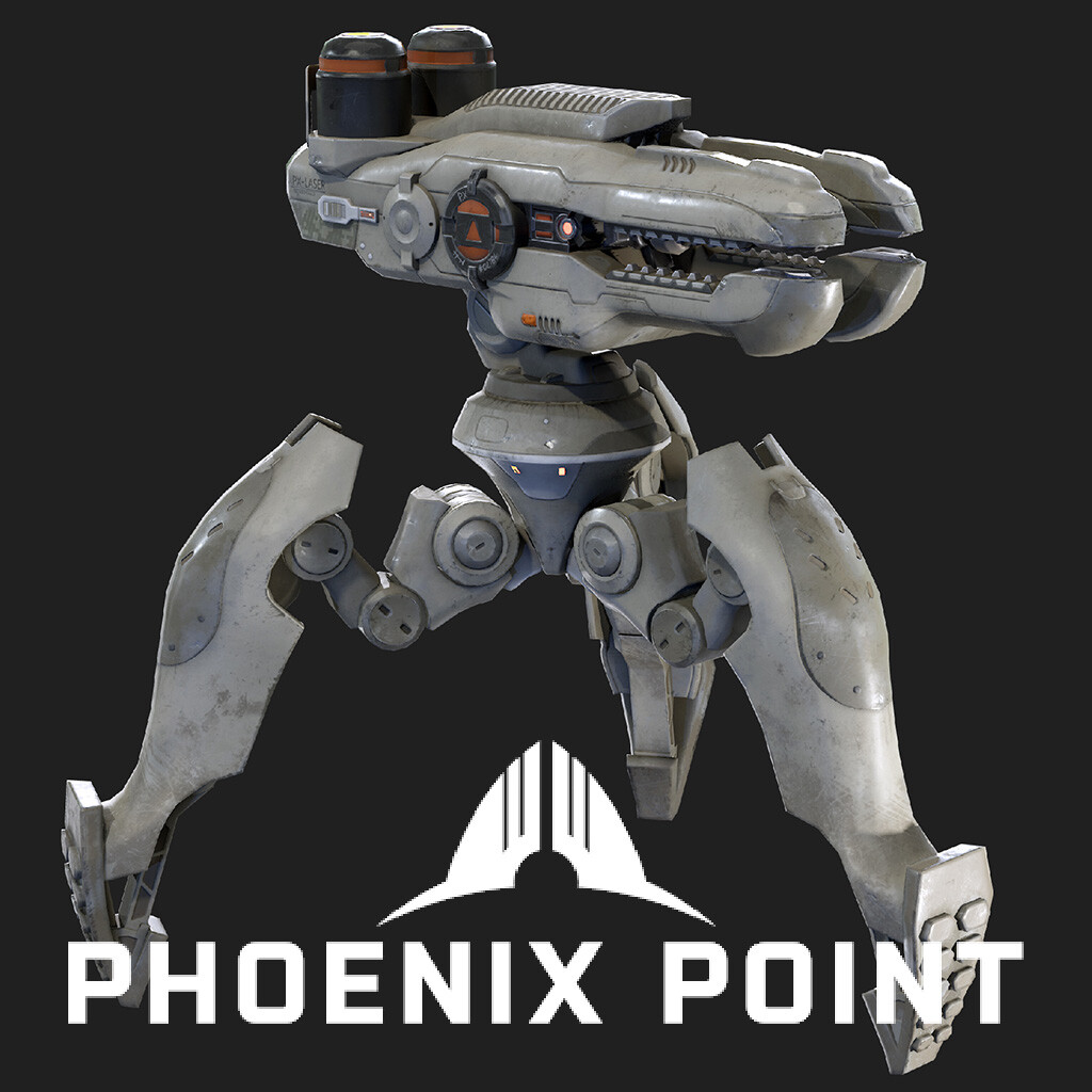 ArtStation - PHOENIX POINT - Laser Turret