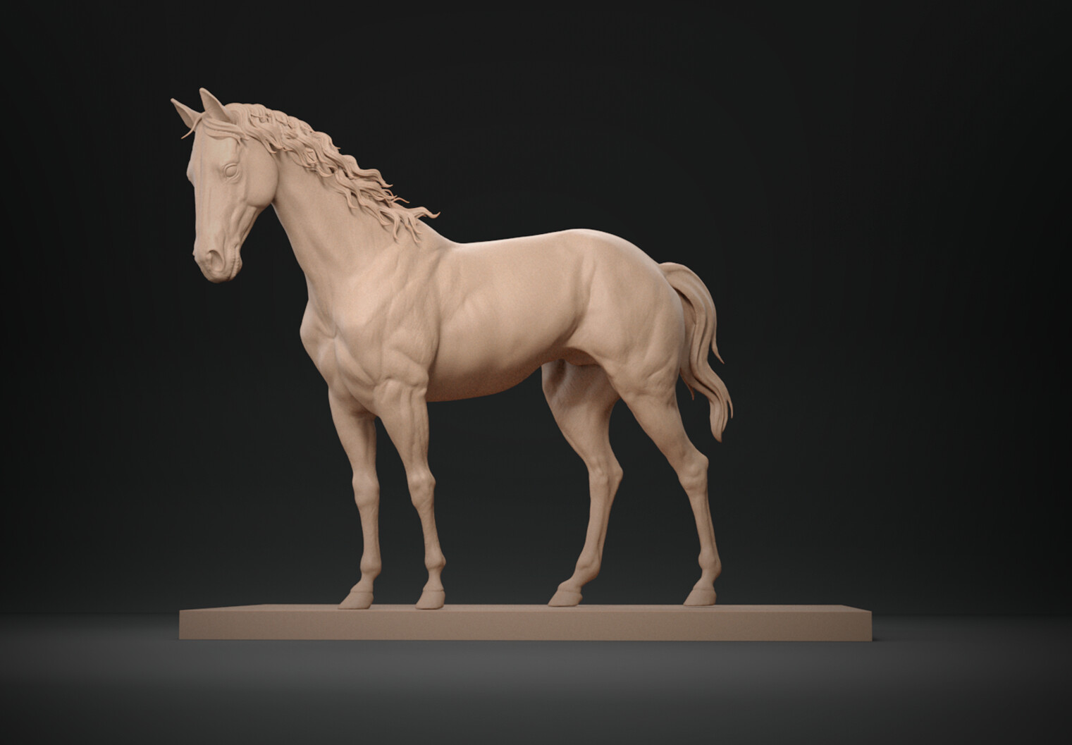 ArtStation - Horse Sculpt