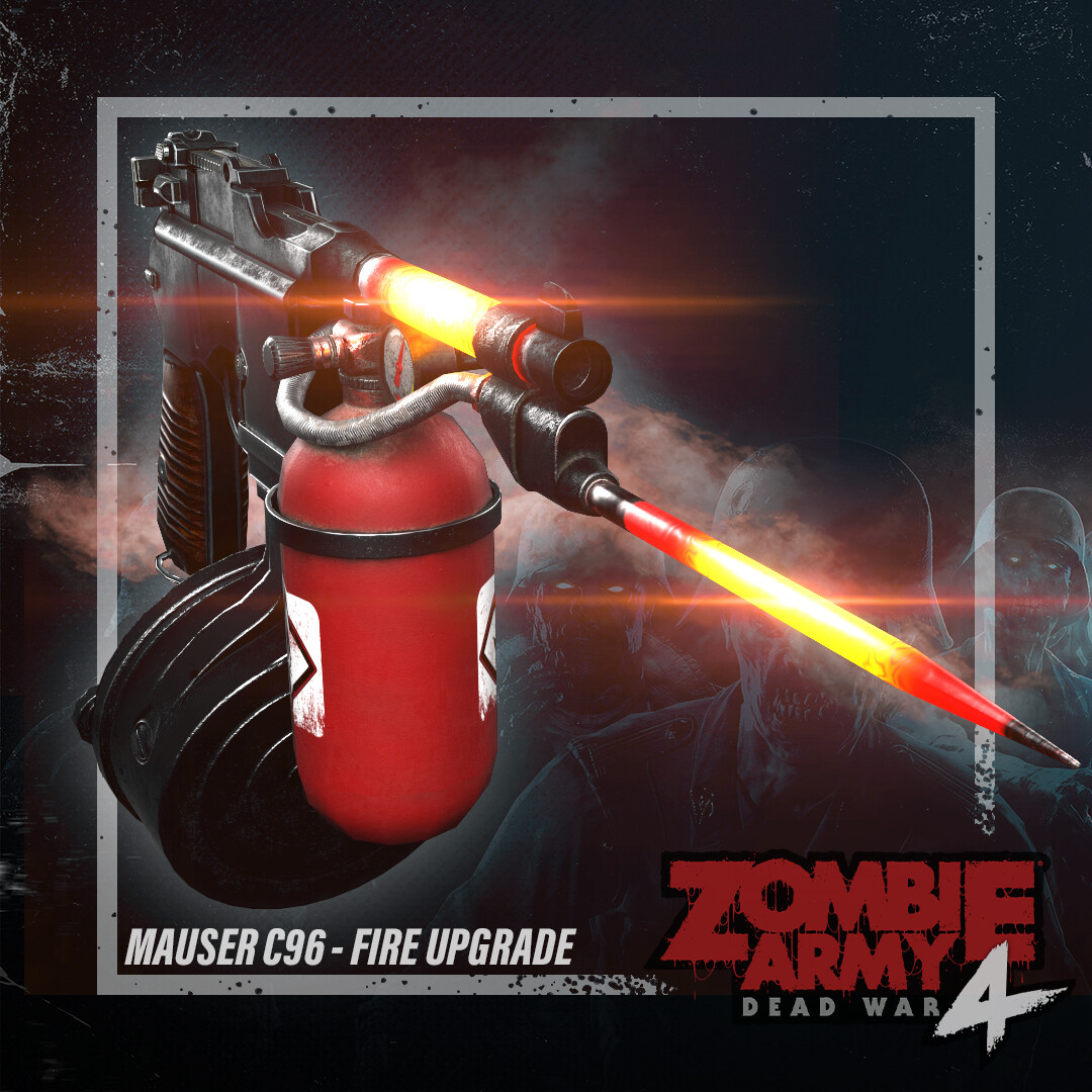 ArtStation - ZA4 - Mauser C96 Pistol