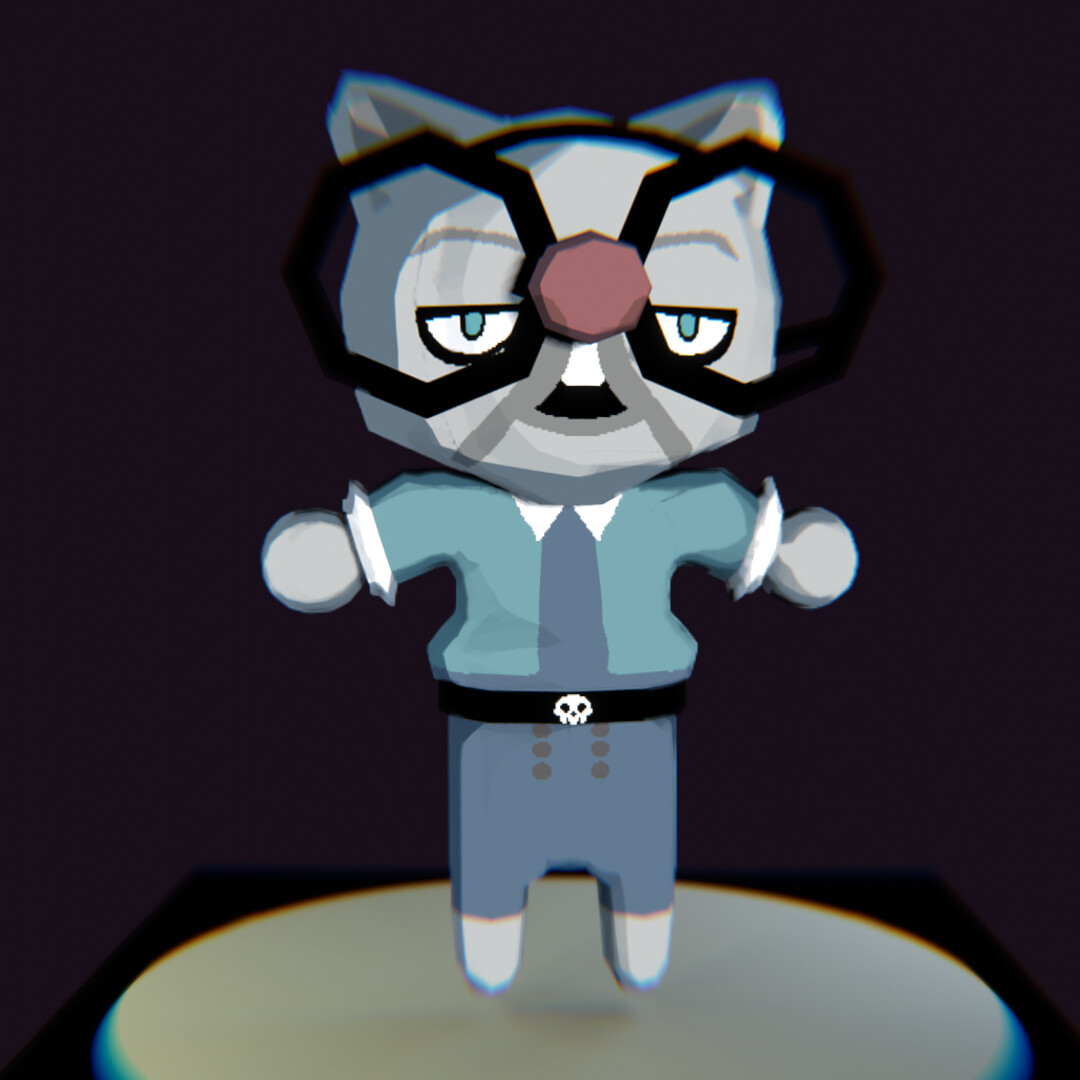 ArtStation - Catman study 3D