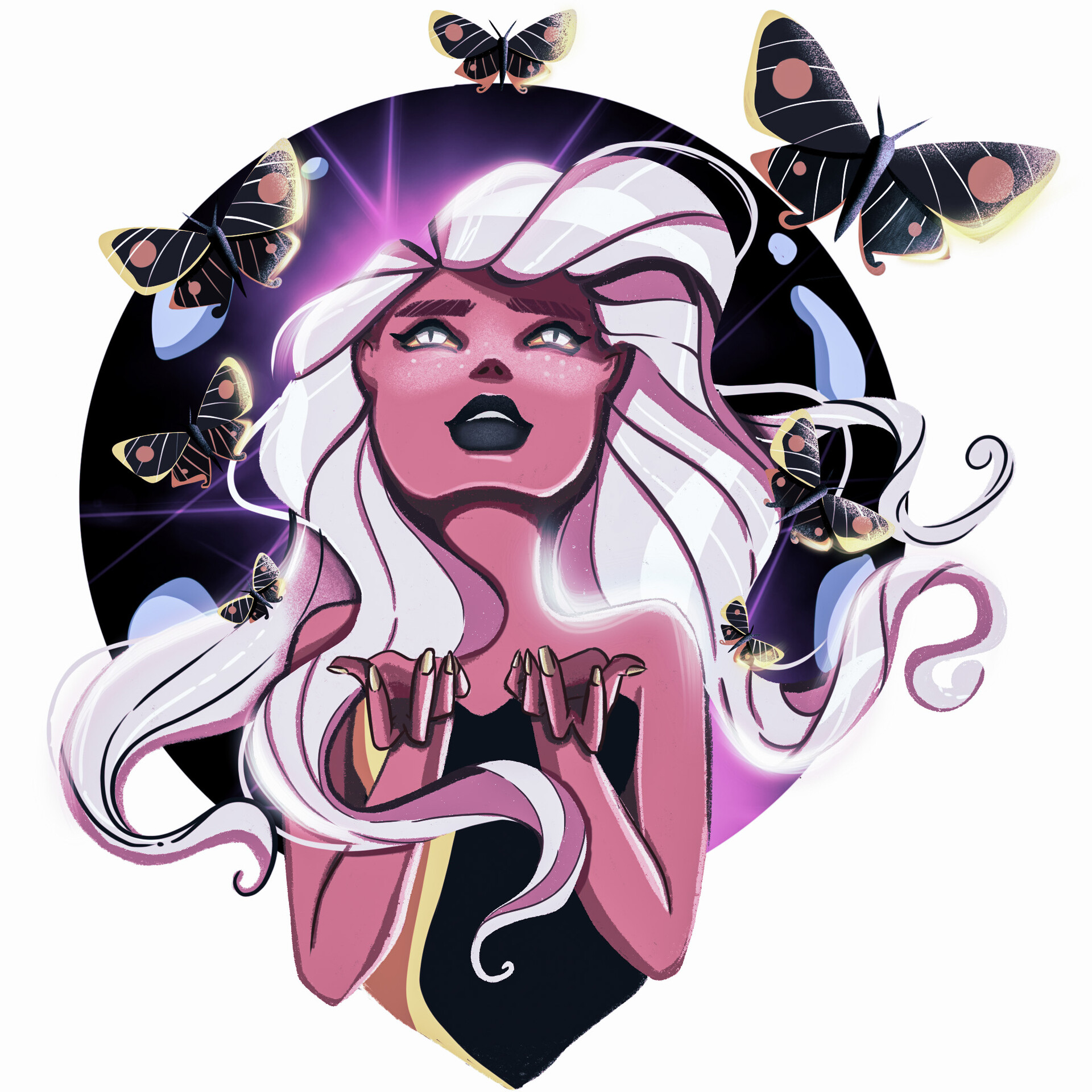 ArtStation - The Butterfly Lady