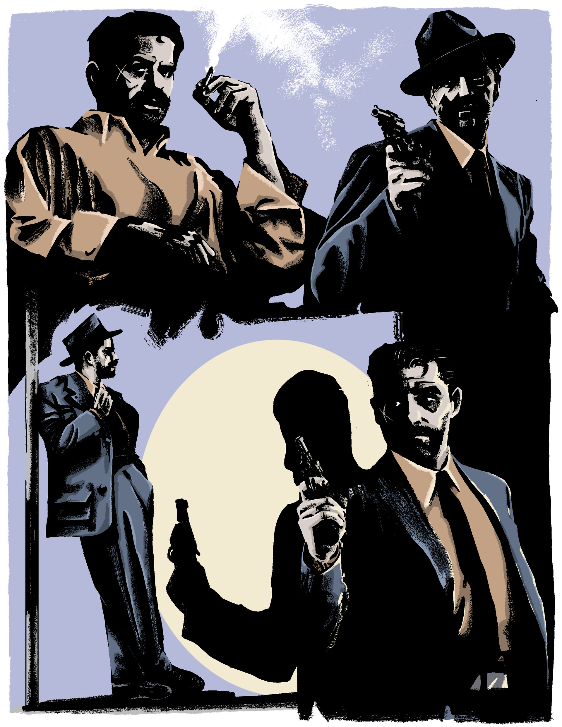 ArtStation - Noir comic