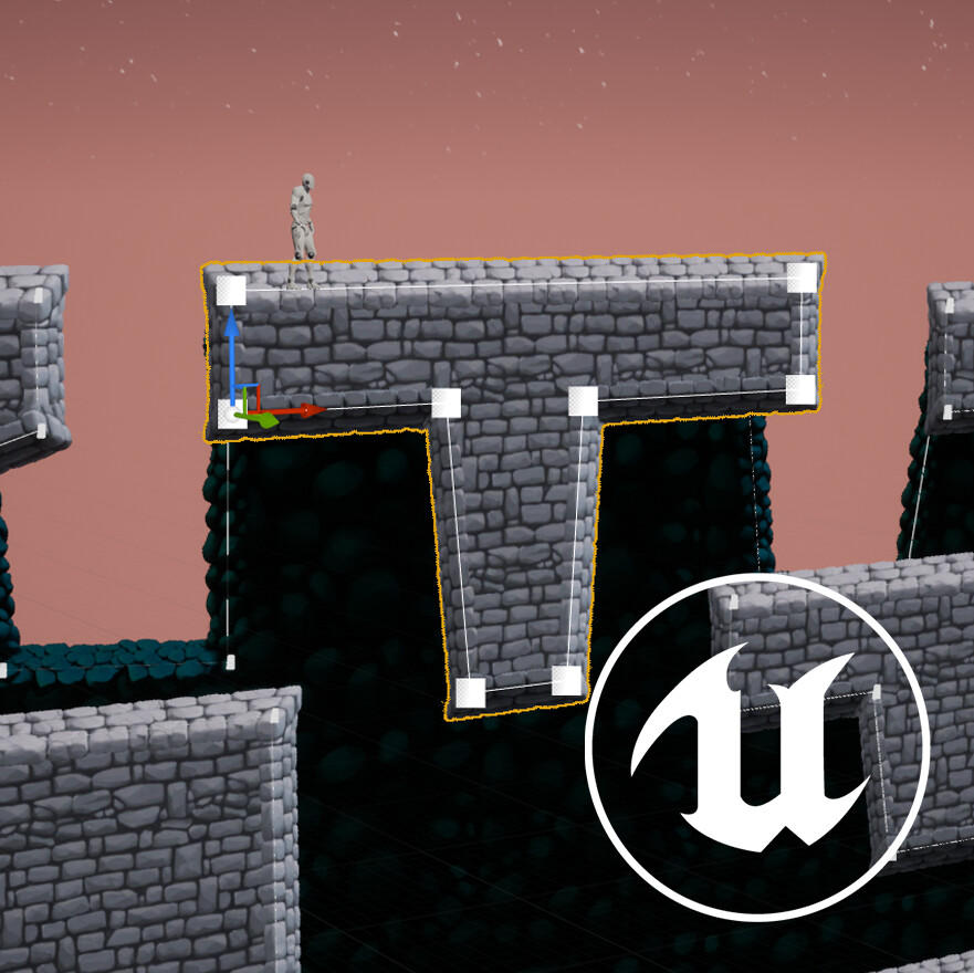 CG Artist - 2D Spline Terrain for UE4