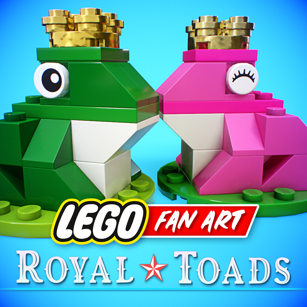 ArtStation - Royal Toads | LEGO Fan Art