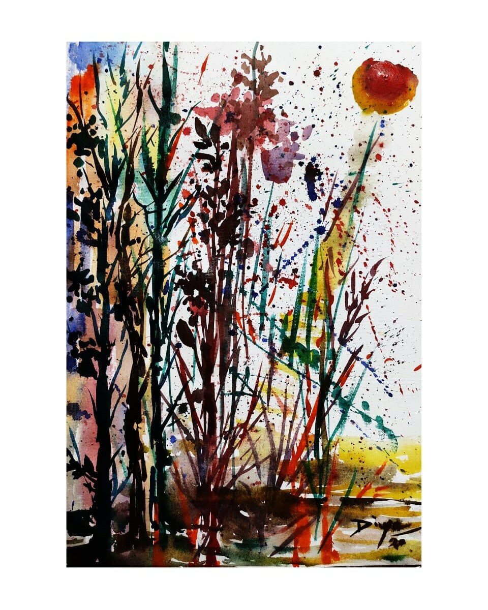 ArtStation - Abstract Painting (Freedom)