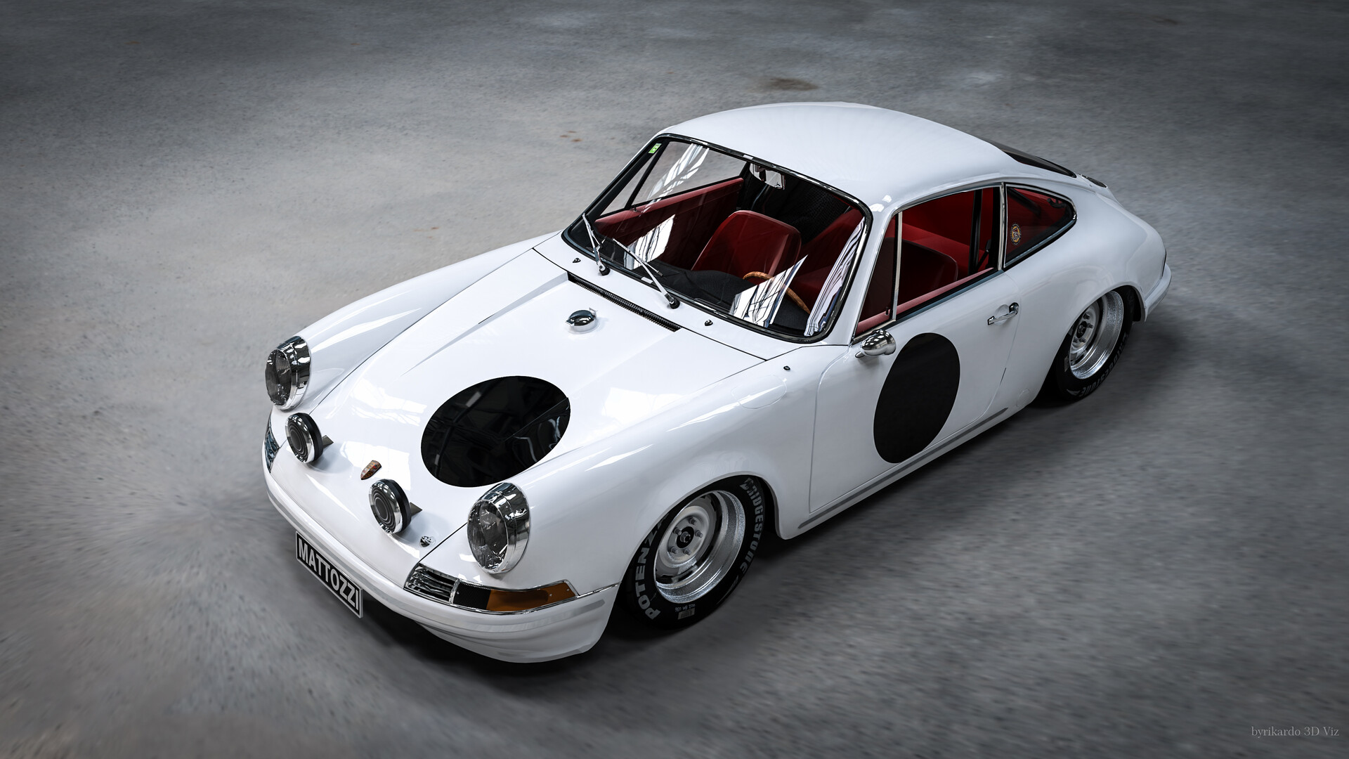 ArtStation - Porsche 911 outlaw