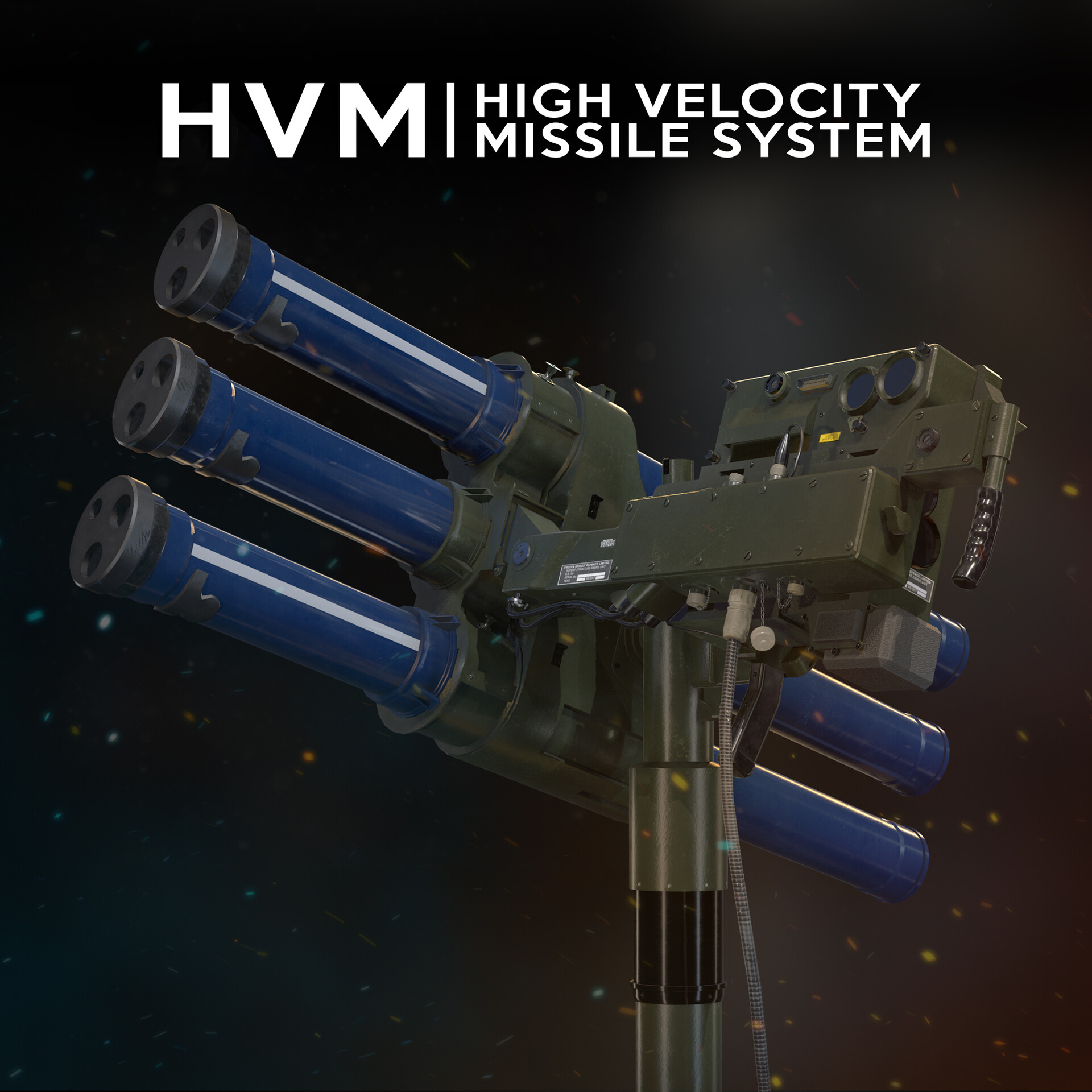 ArtStation - HVM | High Velocity Missile System