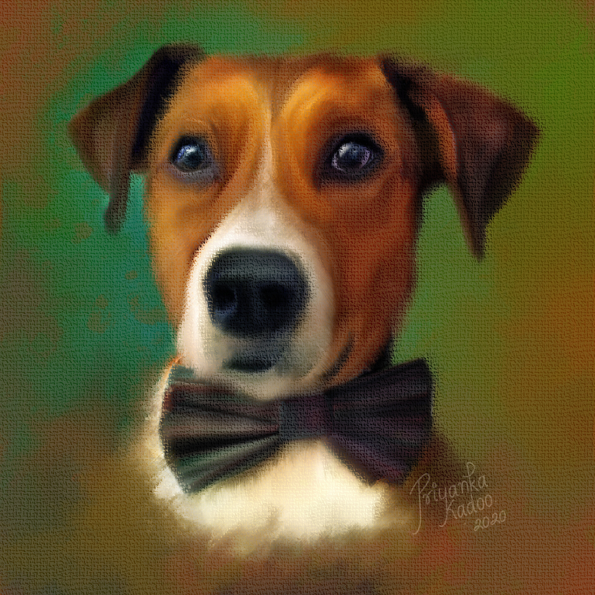 ArtStation - Digital portrait : Tobby