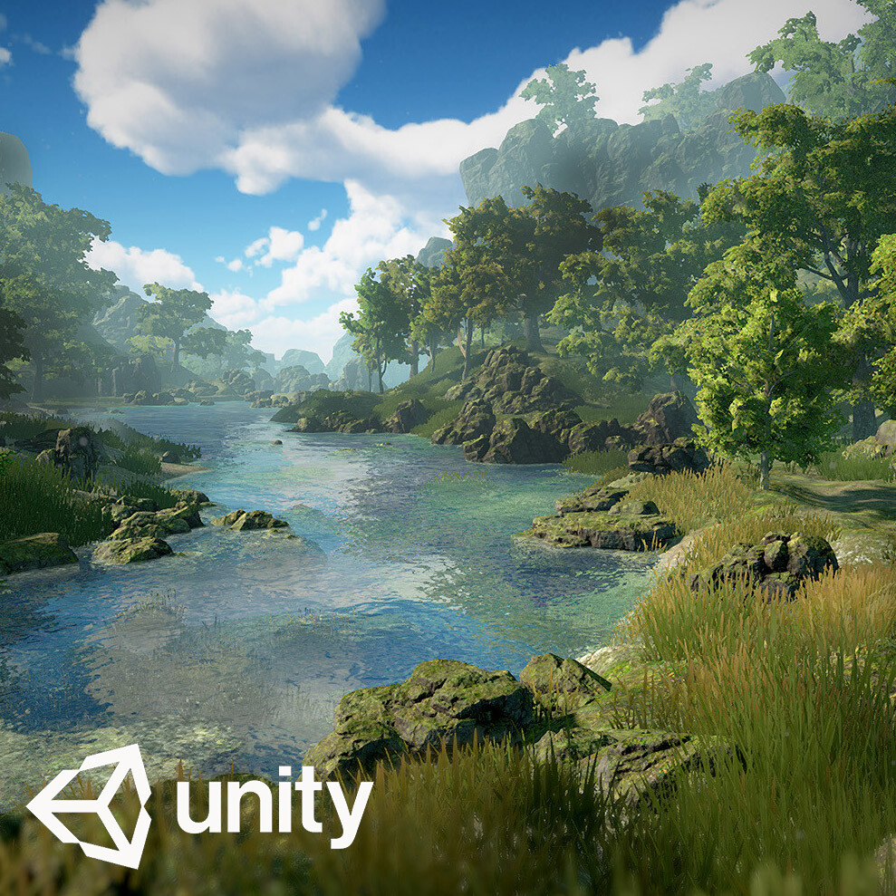 ArtStation - River Environment in Unity