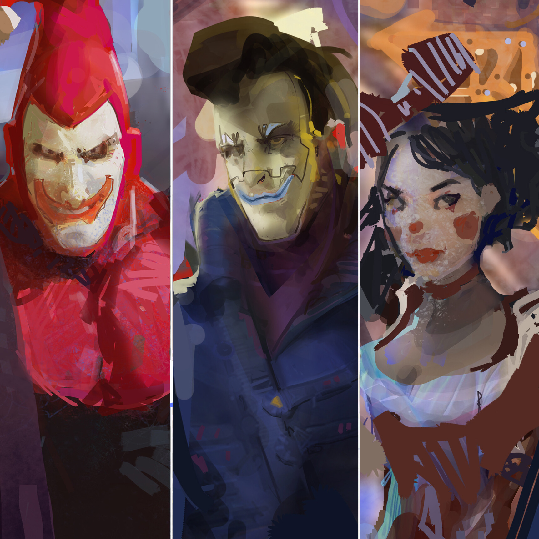 ArtStation - Jokerz First pass