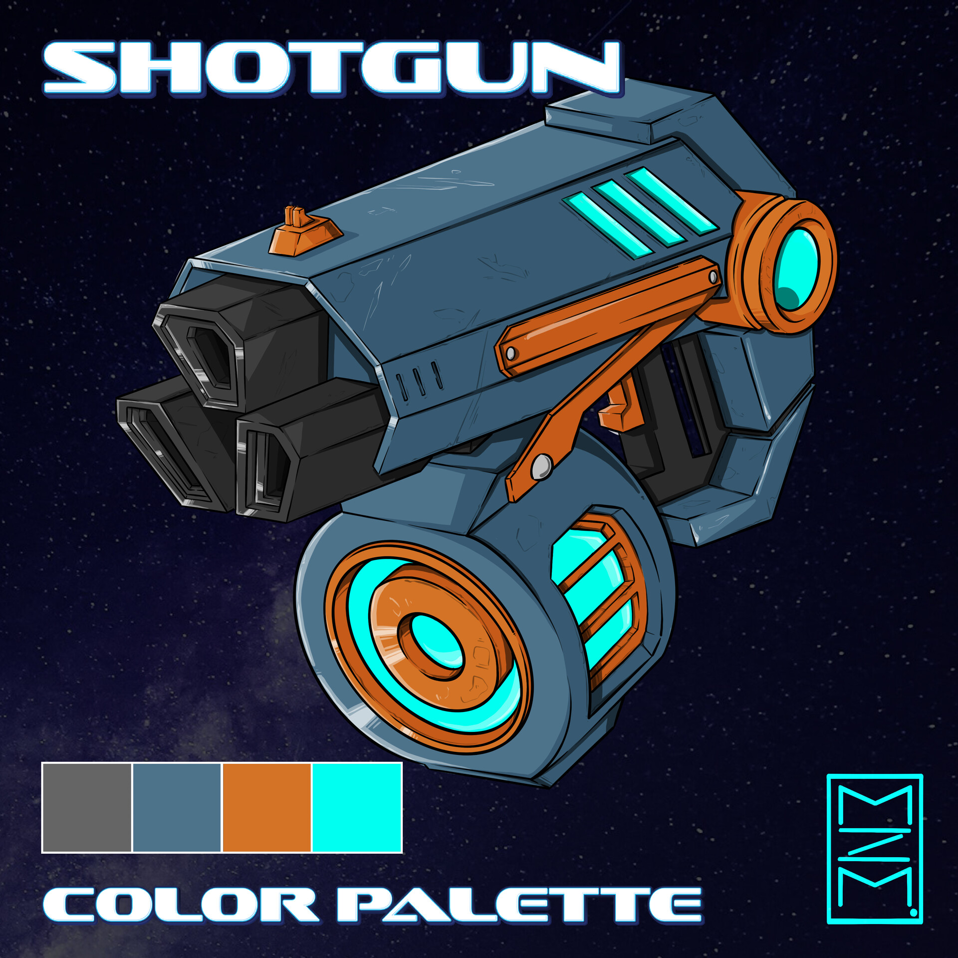 ArtStation - ShotGun - Color Palette - Star Gaze VR
